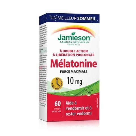Grand'Mère Nature | Mélatonine (10mg) menthe double action 60comp