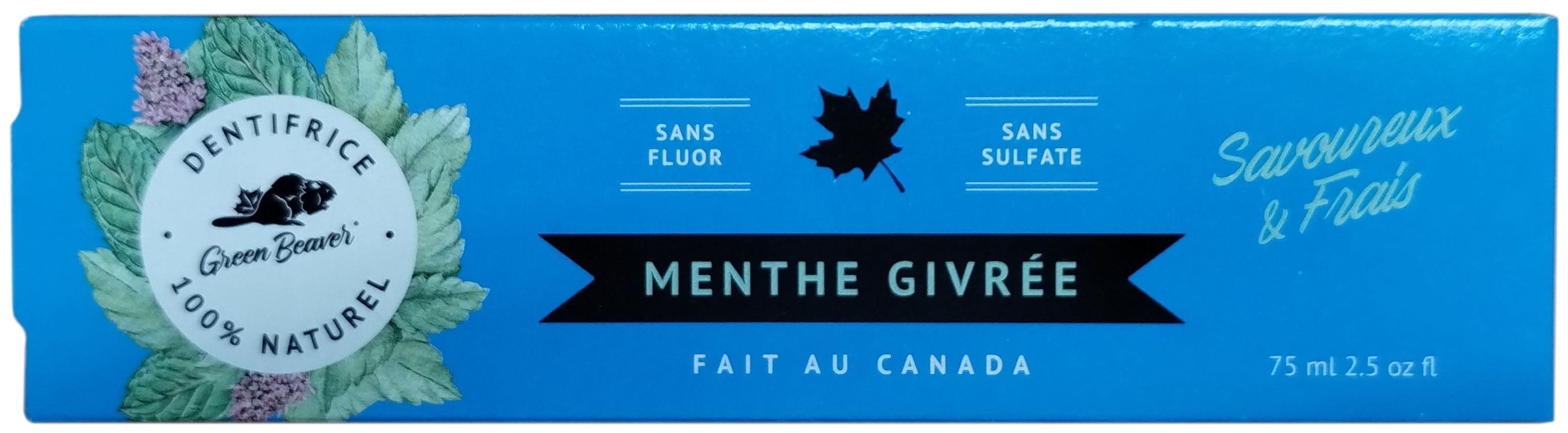 Grand'Mère Nature | Dentifrice menthe givrée 75ml